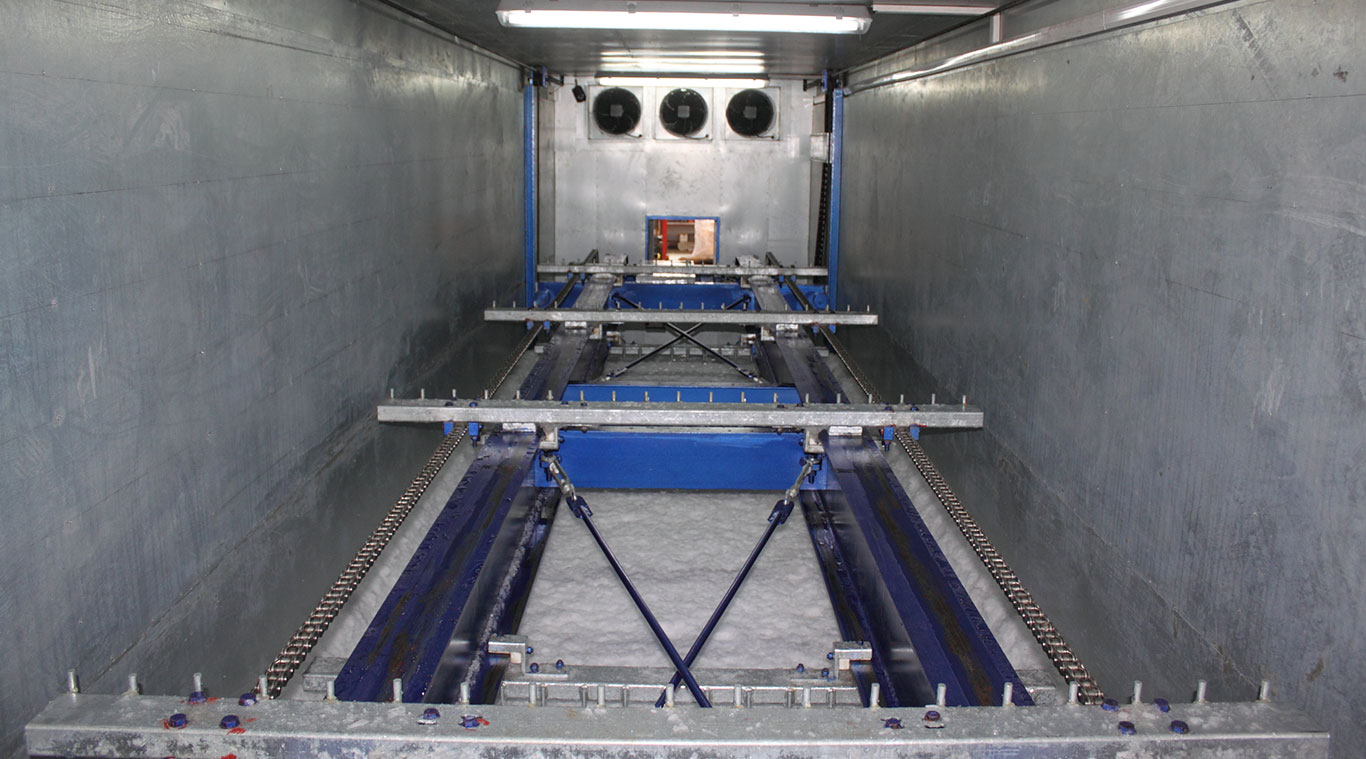 Focusun rake ice storage room-automatic ice storage