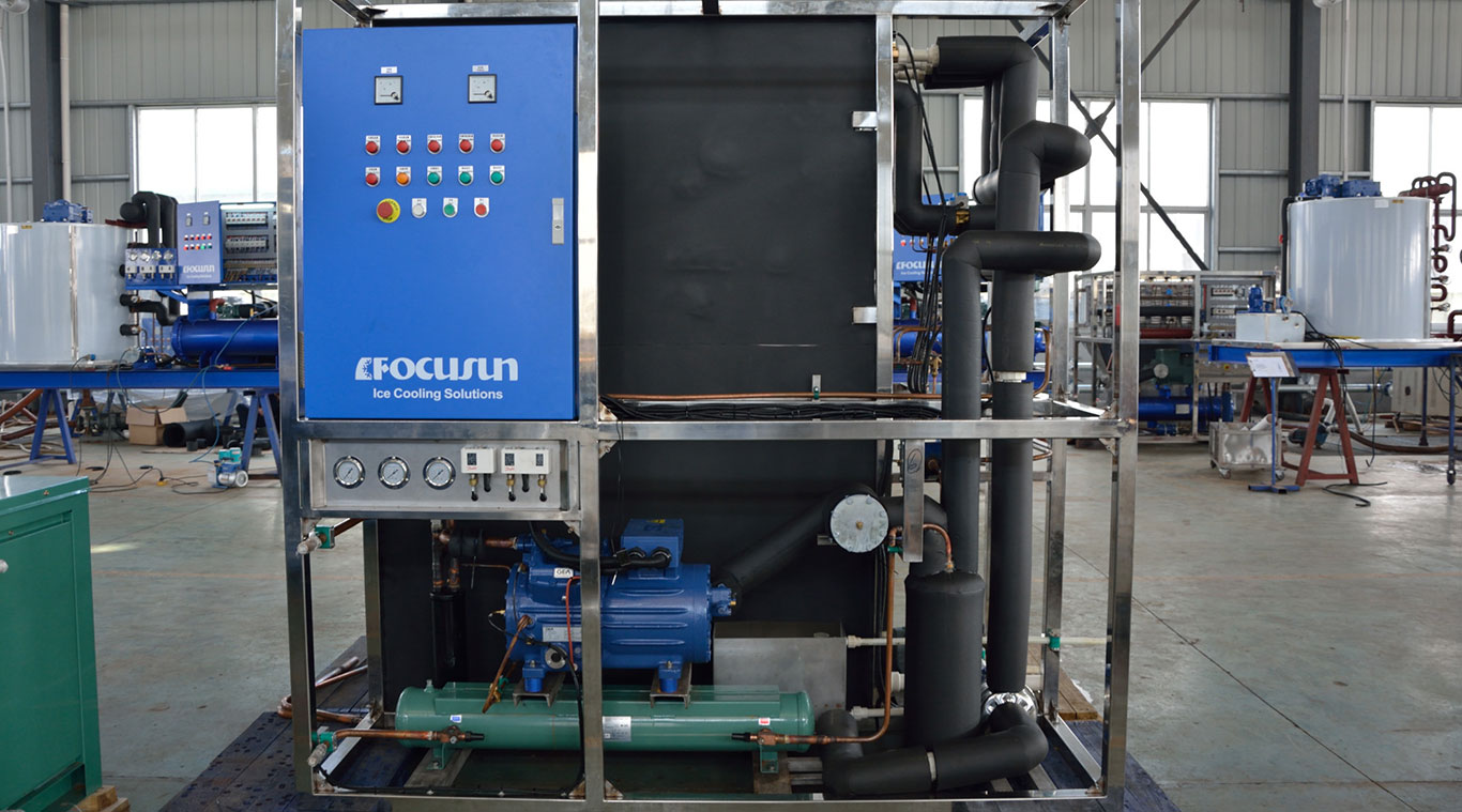 Focusun plate ice machine-pioneer in the fields of ice making machine